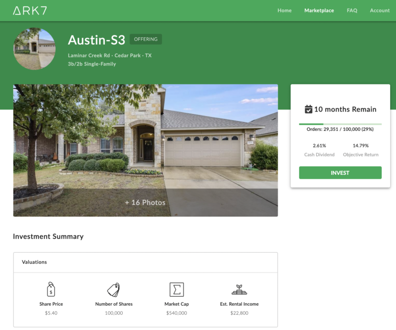 Simplifying Real Estate Investment with Ark7