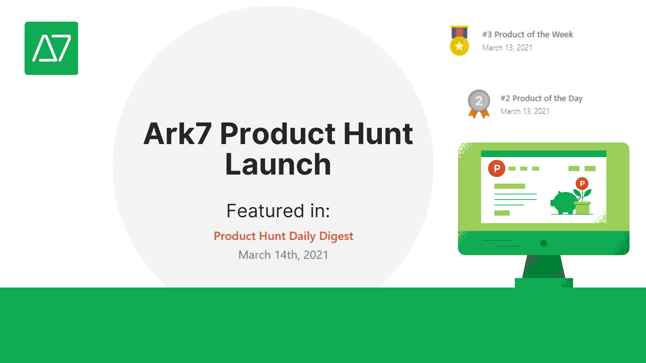 Exciting Ark7 Product Hunt Launch